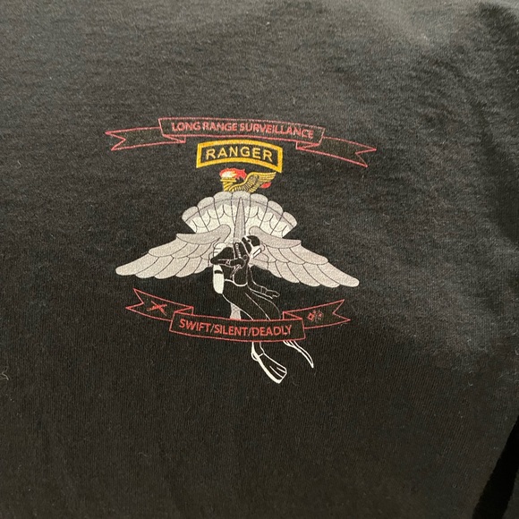 Hanes | Shirts | Mens Hanes Xxl Black Army Lrsd Logo Short Sleeve ...